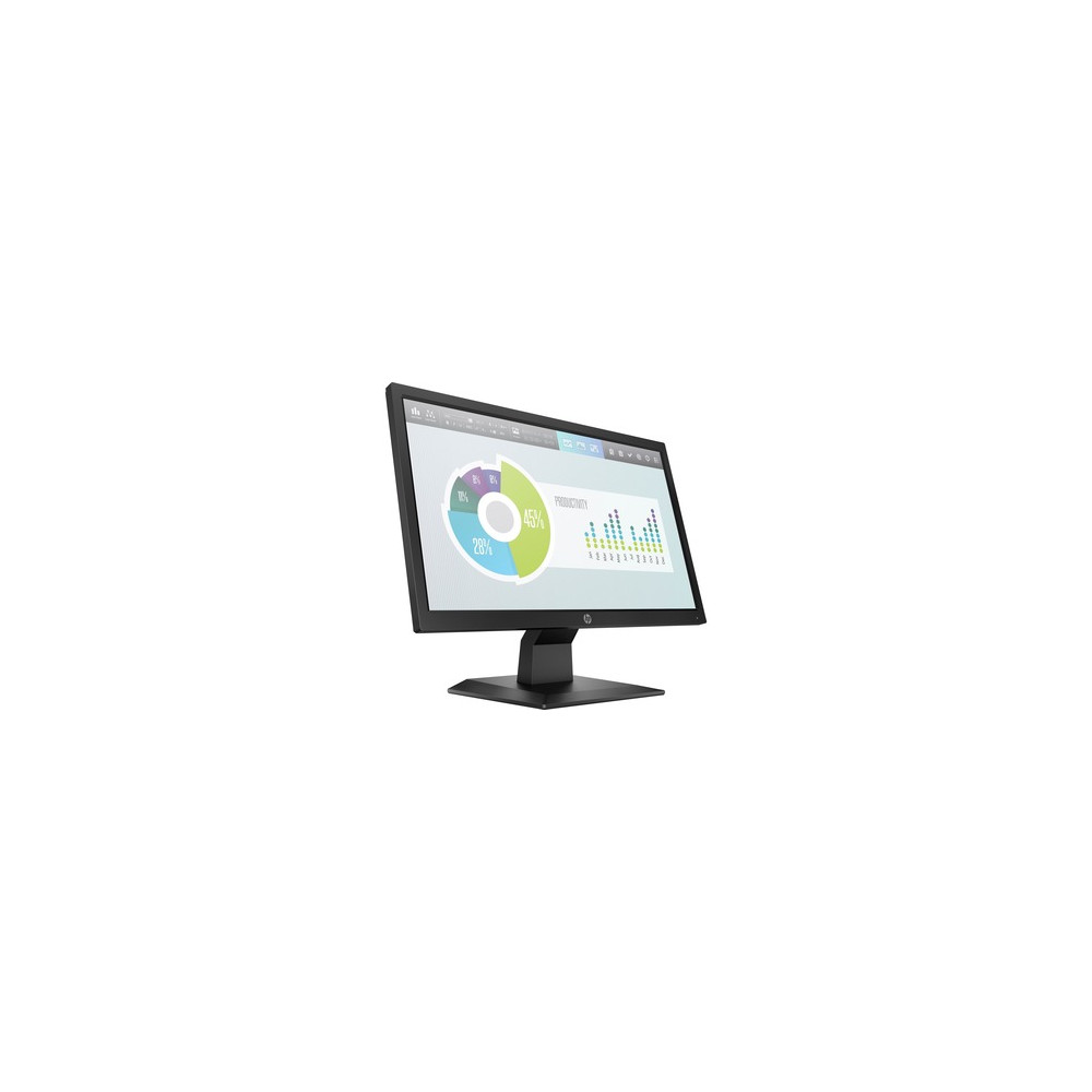 Monitor LCD HP P204v 49.5cm (19.5") (20" Class) HD+ - 16:9 - Torsión ...